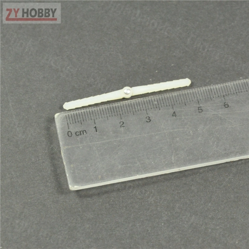 10pcs Plastic Pin Hinge Diameter 2.5mm x L48mm For RC Airplane Model