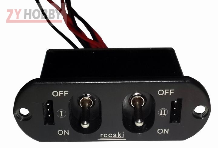 Rccskj Dual Charging Switch Heavy Current Fit FUTABA/ JR connector For ...