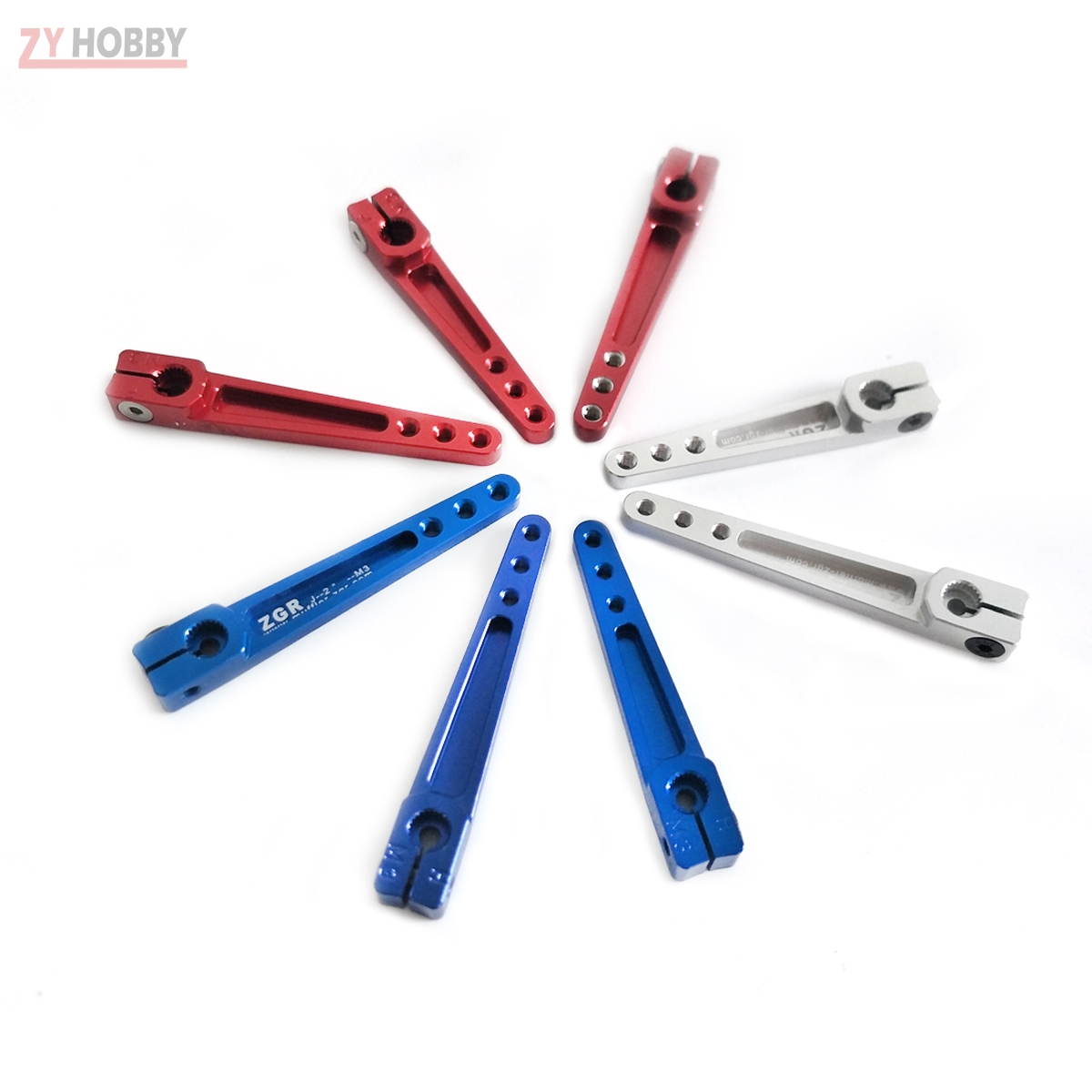7075 2" M3 Aluminum Servo Arm Servo Horn-Half Arm For JR(23T)/Hitec(24T)/Futaba(25T) Hobby Accessory
