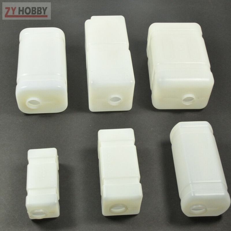 1pc 550cc 650ml Strong Plastic Fuel Tank For RC Gasoline Airplane