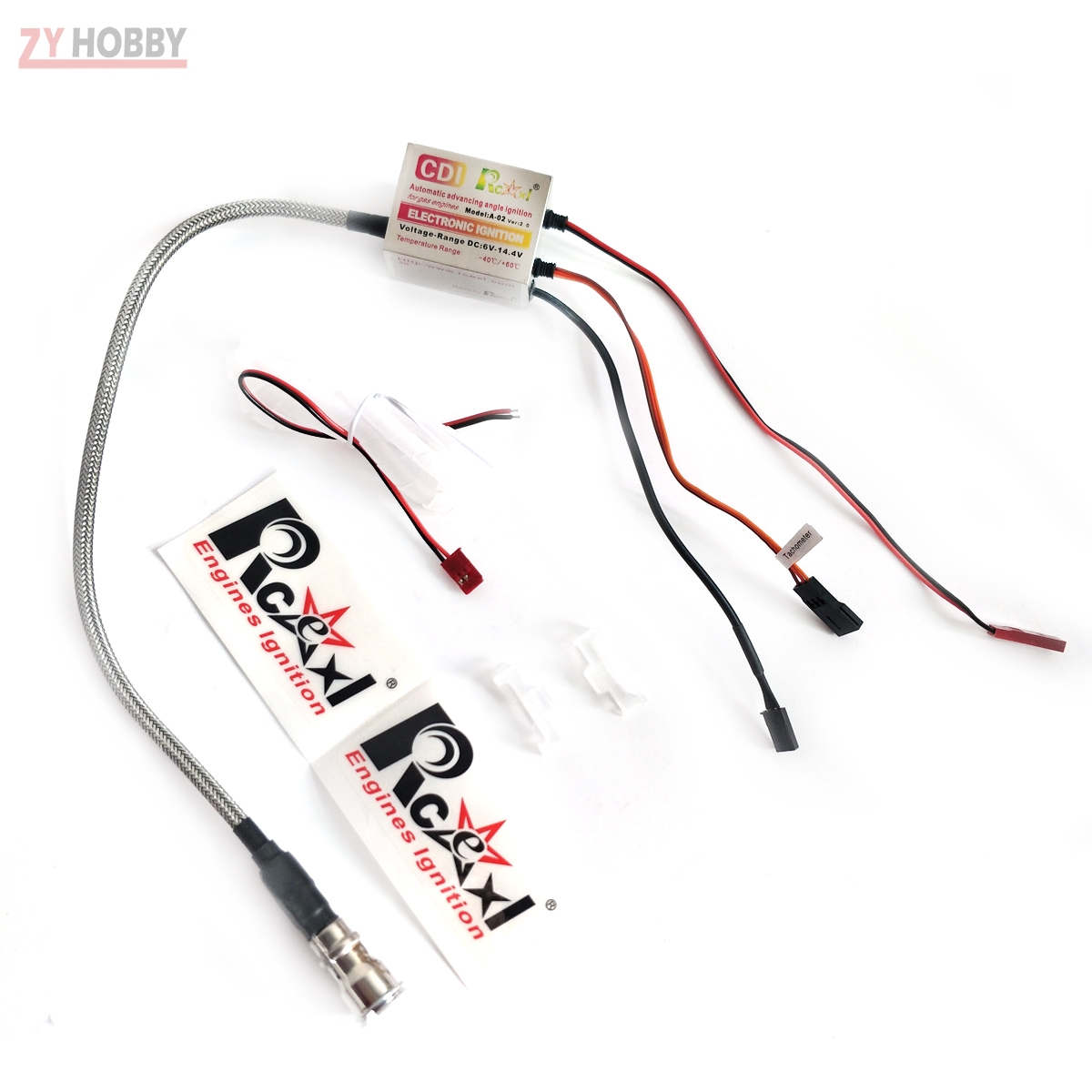 RCEXL Automatic Electric Single Ignition CDI for NGK CM6 10mm Straight ...