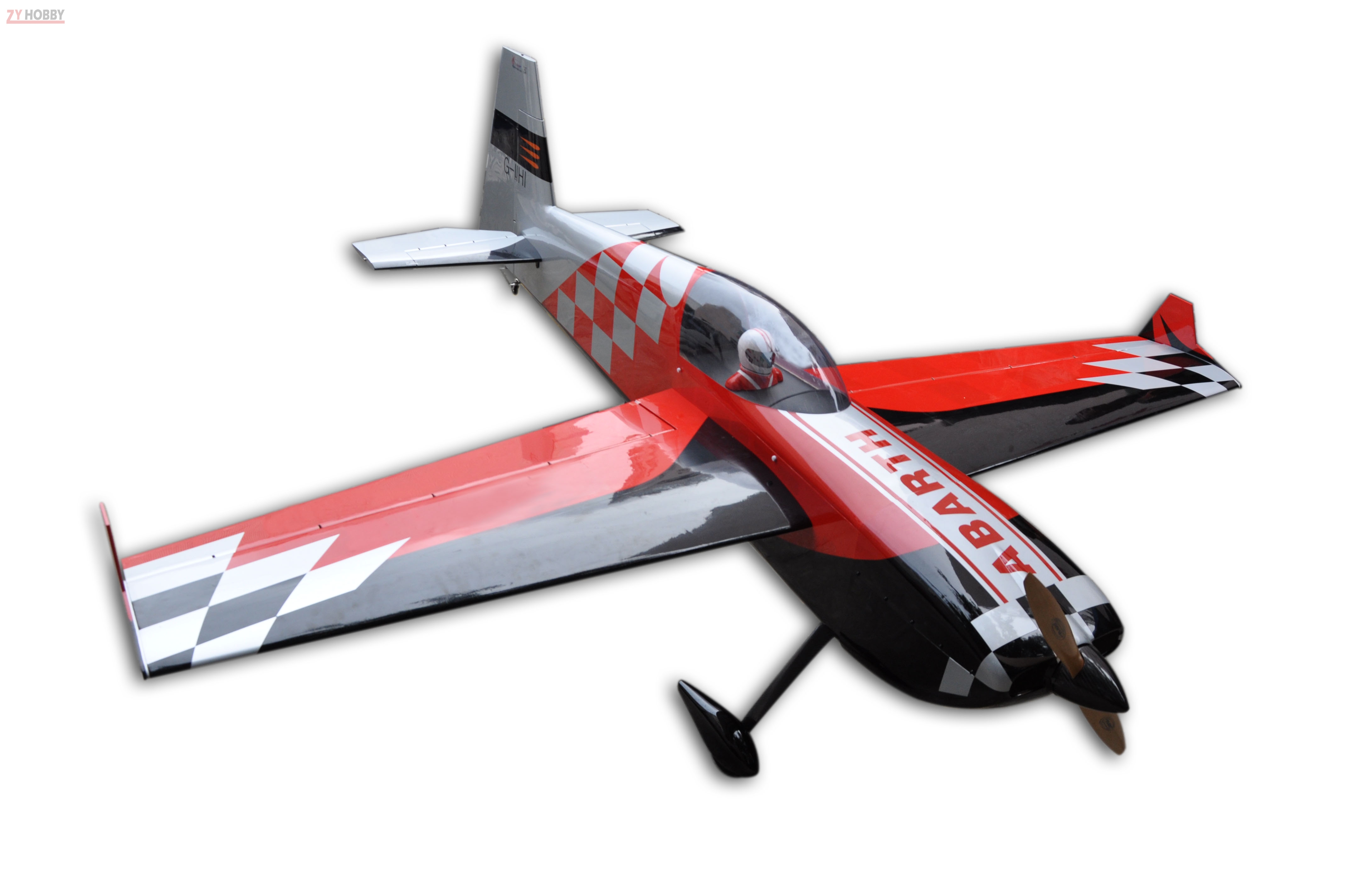 Slick 105inch 12 Channels ARF Large Scale Fixed Wing RC Wooden Model ...