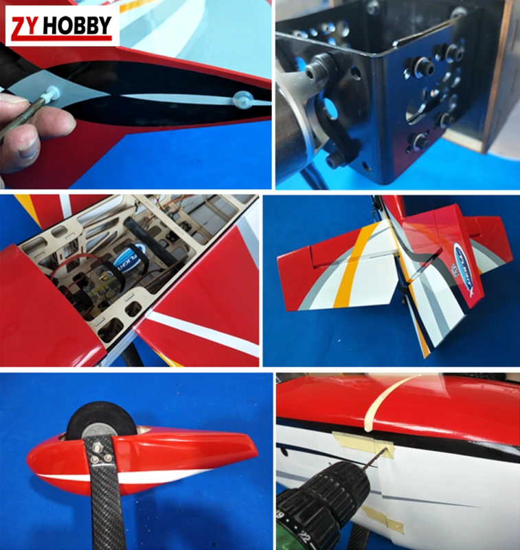 Slick 64inch/1627mm 20cc Gasoline / Electric Remote Control Plane RC ...