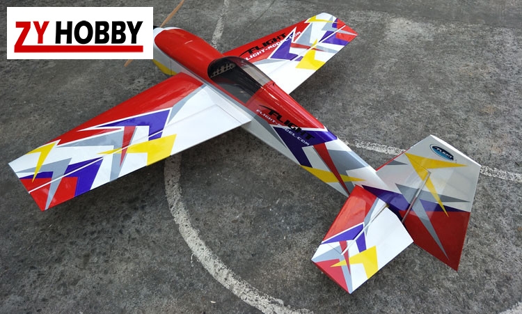 Slick 70inch/1778mm 70E Balsa wood Electric 3D RC Airplane Fixed -Wing ...