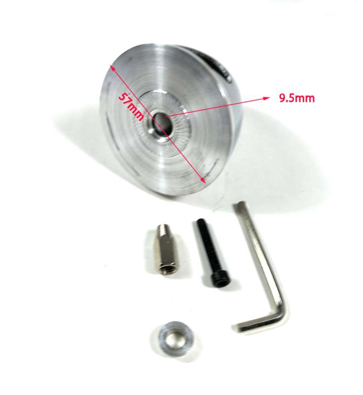 57mm/2.25inch Aluminum Spinner Special Drilled For RC Plane - US Stock ...