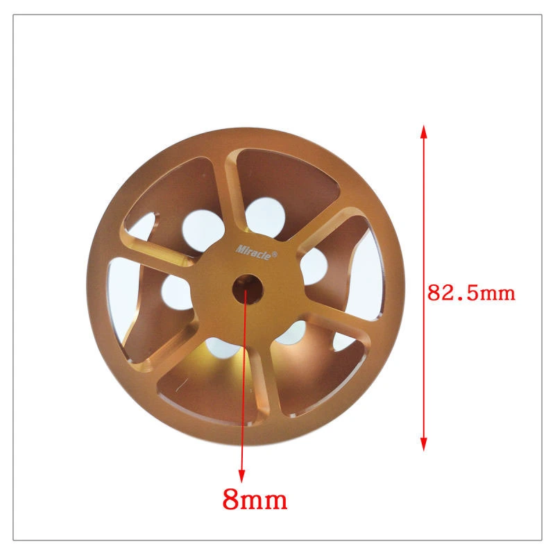 3.25inch Golden Plated Spinner for F3A,Aluminum Spinner