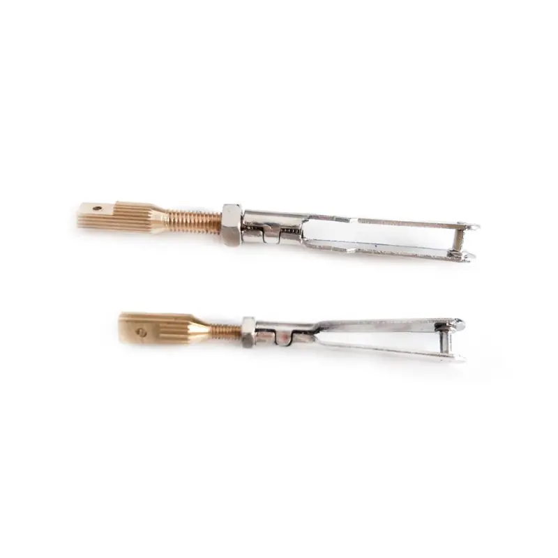 10Pcs M2/M3 Iron Metal Clevis Chuck Pull Rod Connector,Small Material