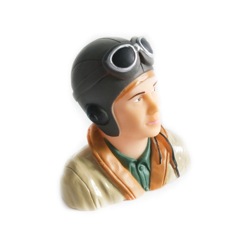 1/6 Scale WWII Pilots Figure L67*W40*H66mm,Pilot