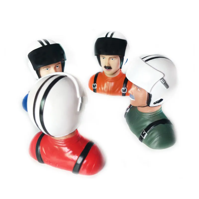 1/6 Scale Pilots Figures with Beard L64*W34*H70mm,Pilot