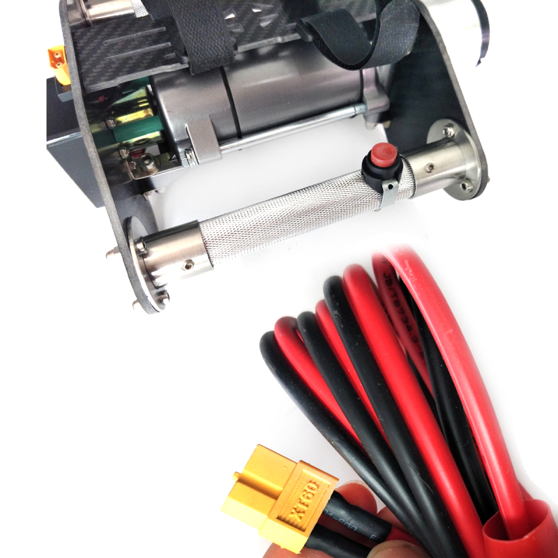 TOT Carbon Fiber frame Terminator Starter for 80CC-250CC RC Gas ...