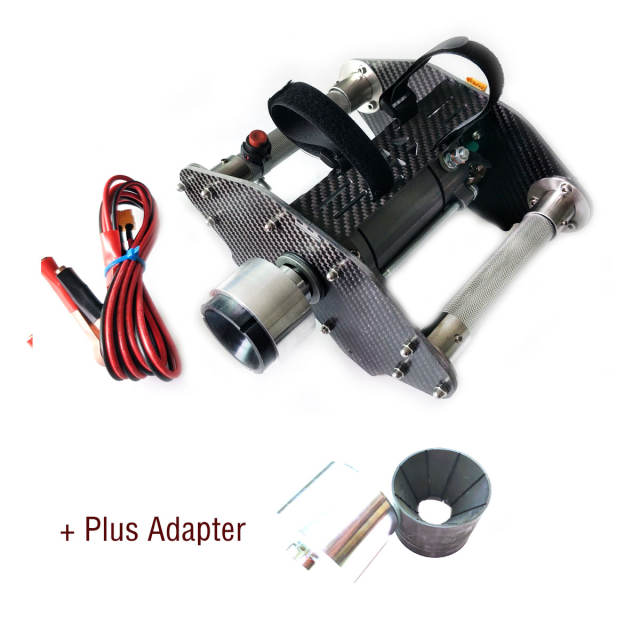 TOT Carbon Fiber frame Terminator Starter for 80CC-250CC RC Gas Airplane,Starters