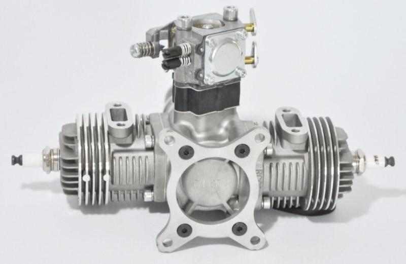 RCGF 30cc Twin Cylinder Petrol/Gasoline Engine Dual Cylinder with Muffler/Ignition/Spark plug ...