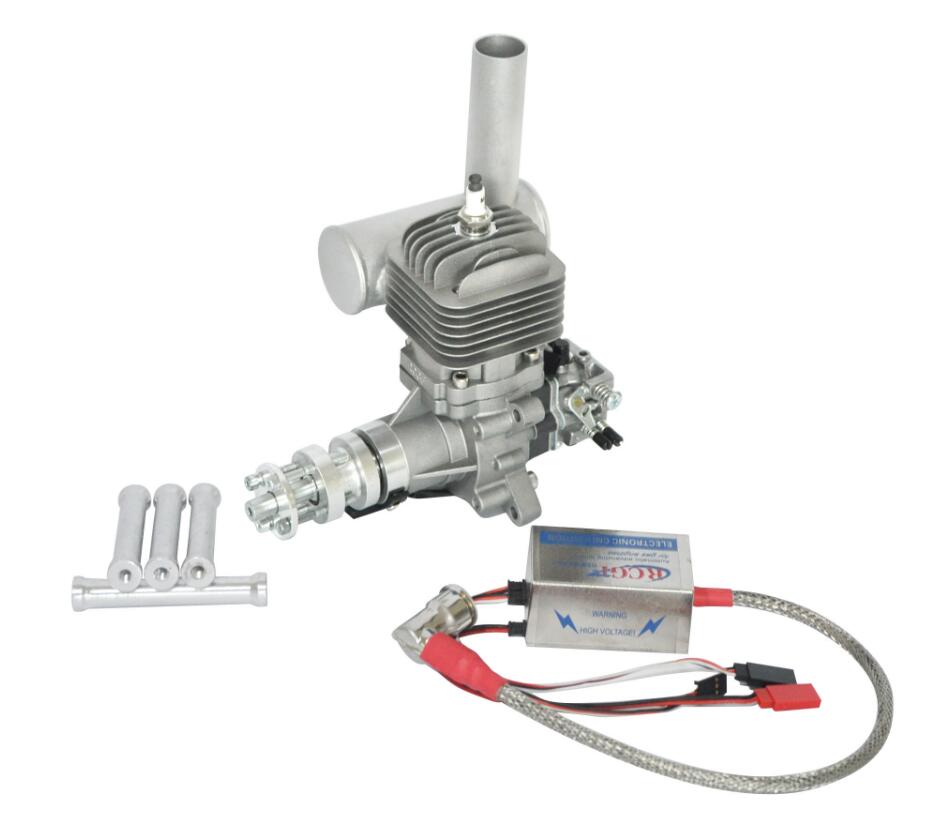 RCGF 32cc Petrol / Gasoline Engine with Muffler/ Spark plug / Ignition ...