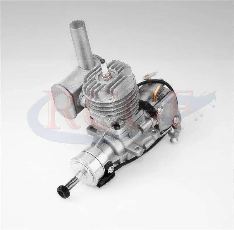 RCGF 10cc Petrol / Gasoline Engine w/ Rear / Side Exhaust Pipe 10ccRE ...