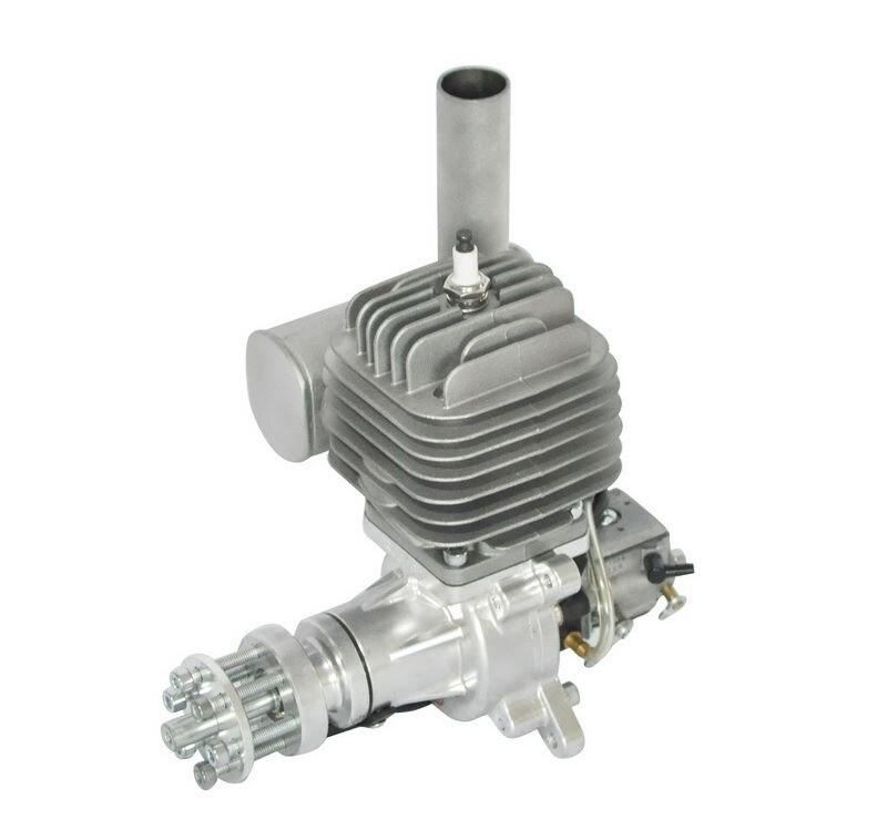 RCGF 60cc Single Cylinder Petrol/Gasoline Engine with Side Exhaust Pipe ...