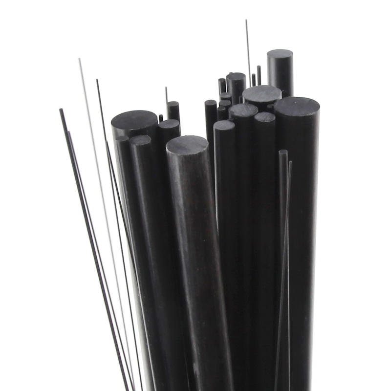 5pcs Carbon Fiber Rods Dia 1mm 2mm 3mm 4mm 5mm 6mm 7mm 8mm 10mm 11mm ...