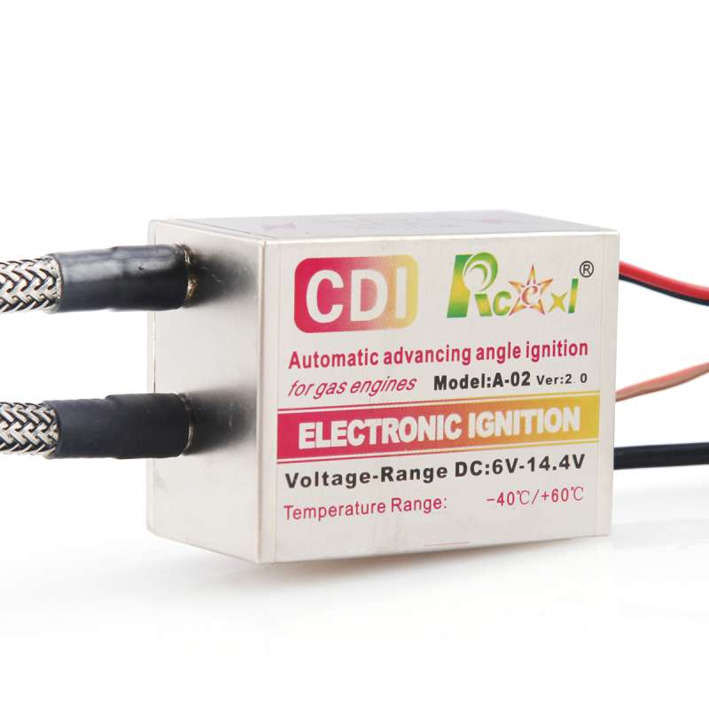 RCEXL Automatic Electric Twin Ignition CDI for NGK CM6 10mm 90 Degree ...