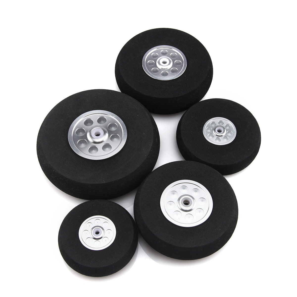 Hard Sponge Wheel with Alunium Hub