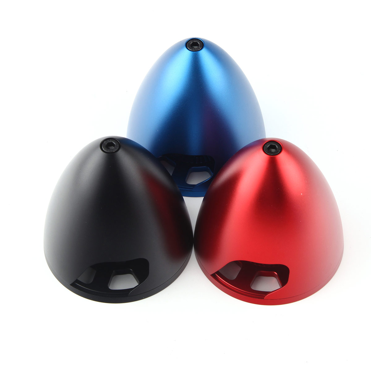 4inch101mm CNC Aluminum Anodized Drilled RC Spinner For DLE85/111 DA100 ...