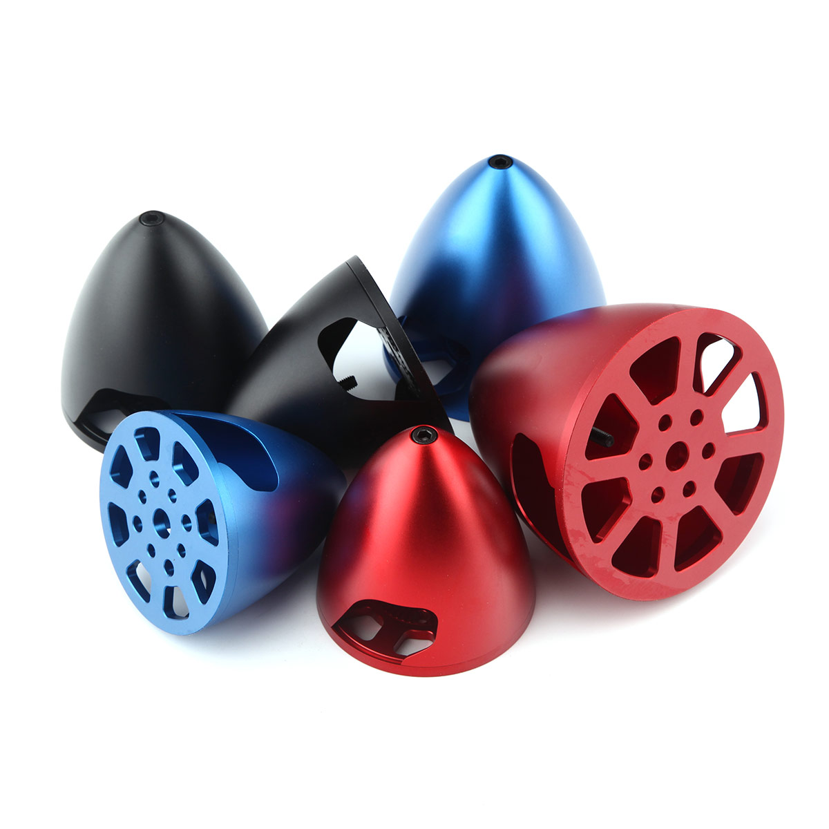 Colored 3.25inch Anodized Drilled Spinner For DLE30/55 MLD35/70 DA50 ...