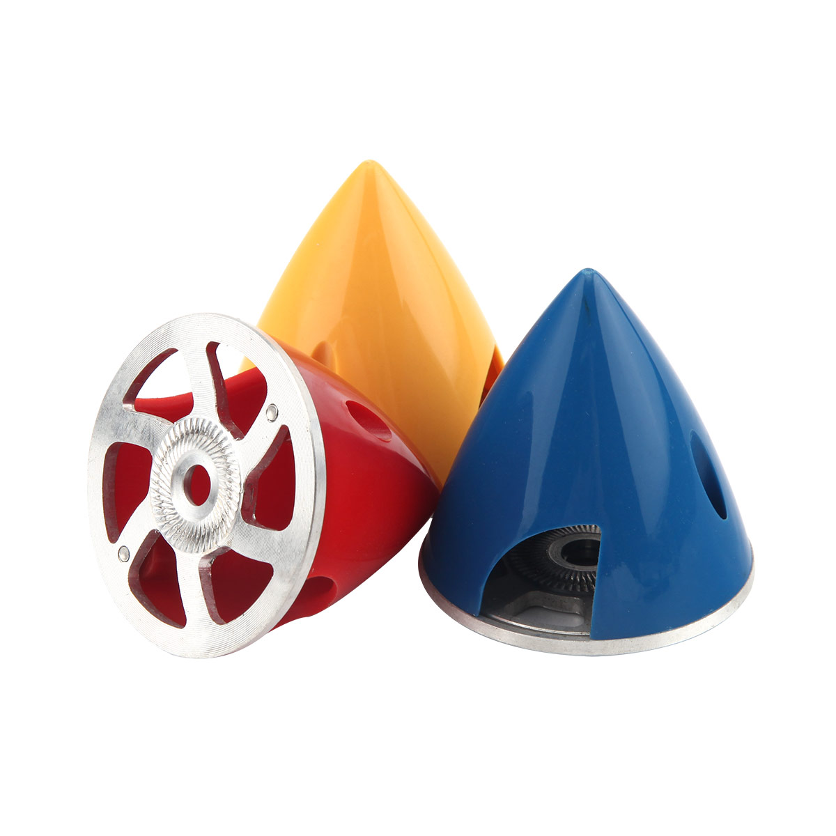 Nylon Spinner w/ Aluminum Back Plate [1.5 to 3 inch],Plastic Spinner