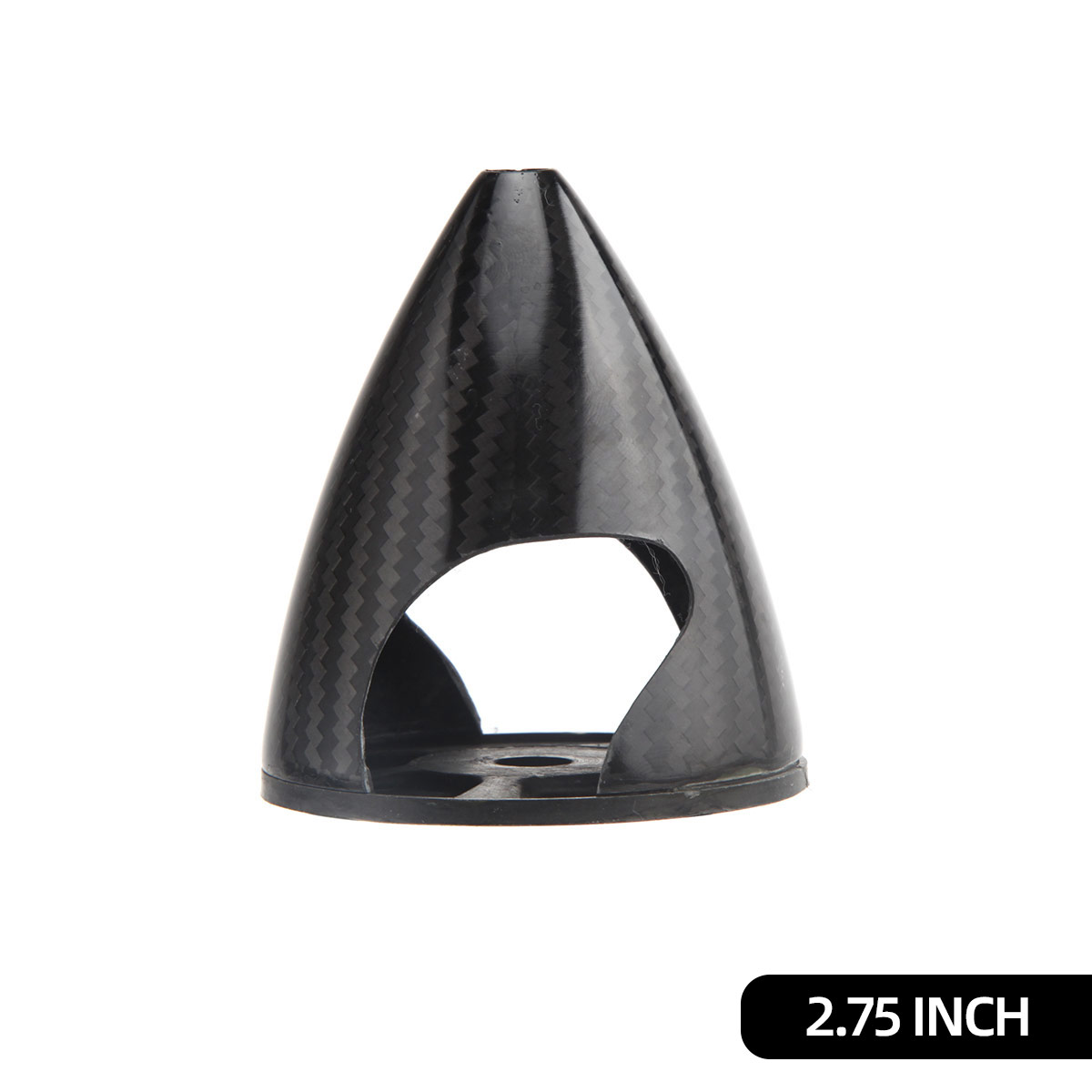 Gas Plane Spinner Red/white 3.5 Inch (89mm) 2-Blade Plastic Spinner For ...