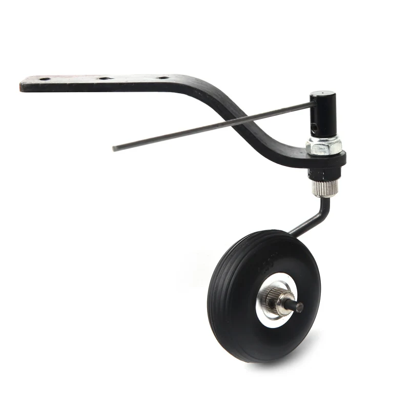 Carbon Fiber Tail Wheel kit A1 w/ 1.5inch PU Wheel for 30cc Plane,Tail ...