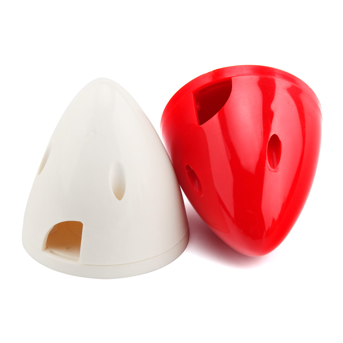 Nylon RC Propeller Spinner Red / White [1.75 to 4 inch],Plastic Spinner