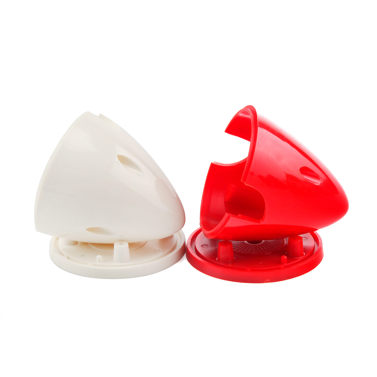 Nylon RC Propeller Spinner Red / White [1.75 to 4 inch],Plastic Spinner