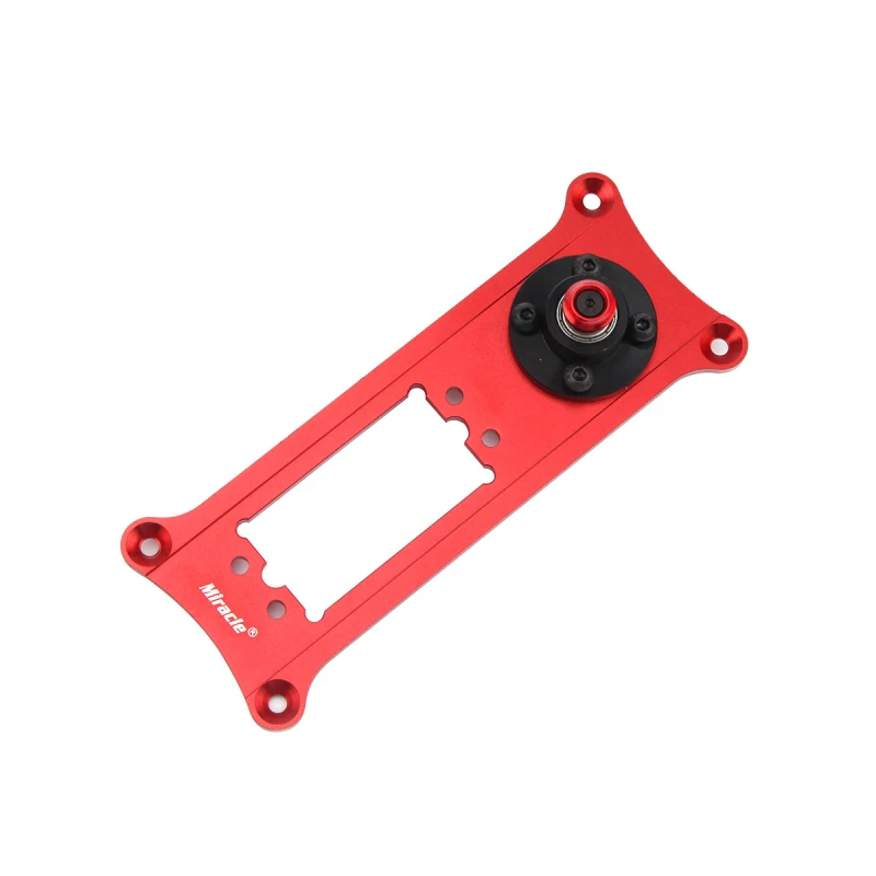 Miracle Anodized Servo Rudder Tray KIT with 4.5inch Double Arm for RC Model