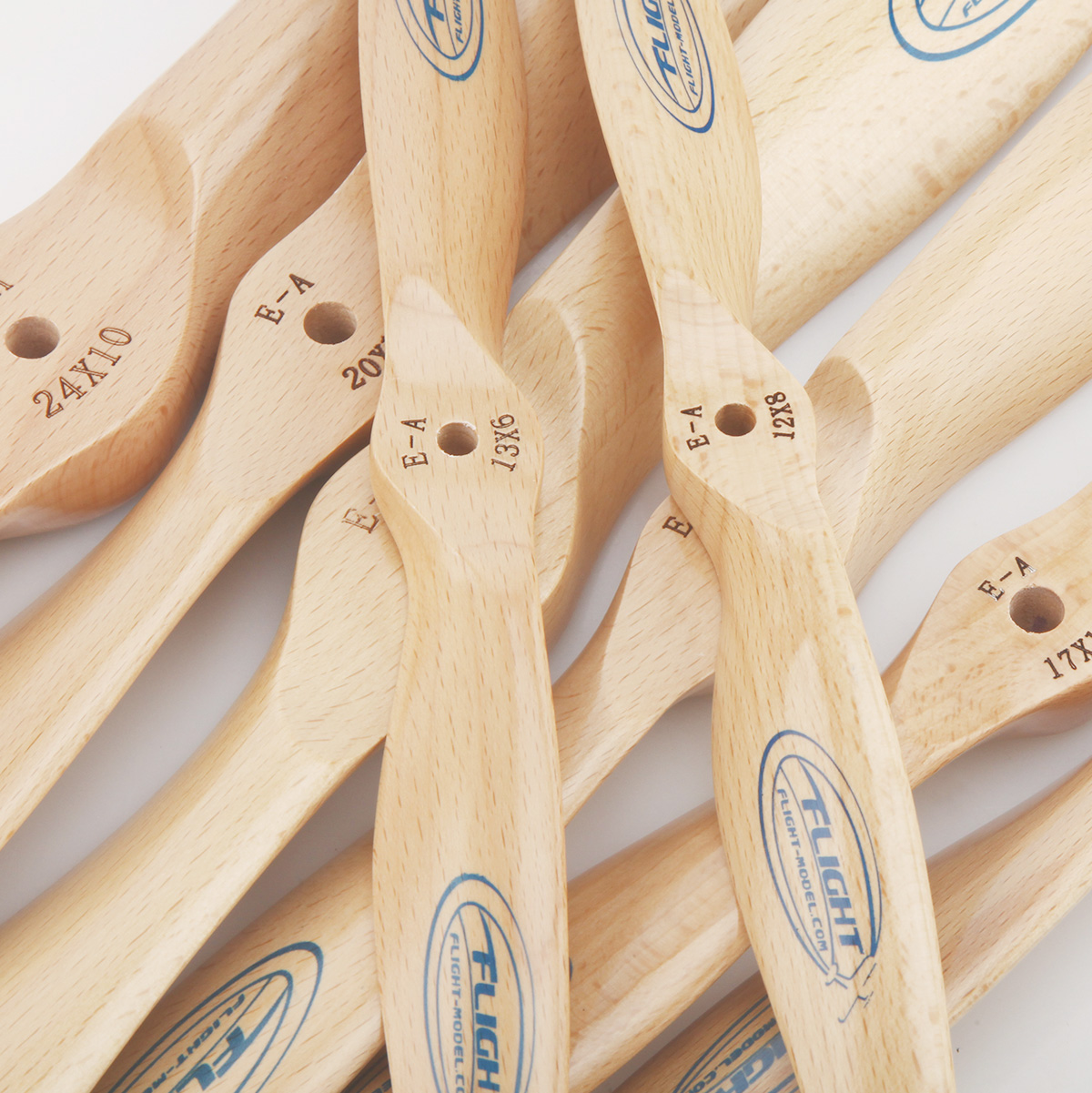 Flight Model 12inch to 24inch CW Wooden Propeller for Electric Motor/Engine