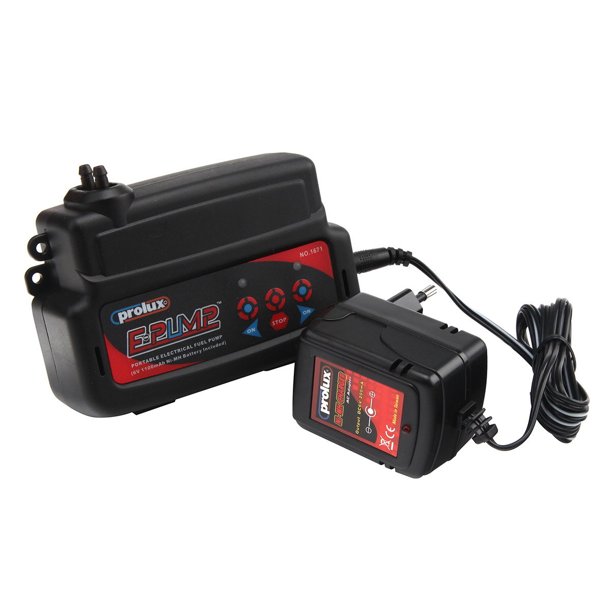 Prolux 1671 Chargeable Fuel E-Pump for Gasoline and Nitro