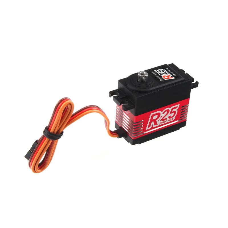 POWER HD R25 Alloy Gear Digital Coreless High Voltage Servo with 25kg ...