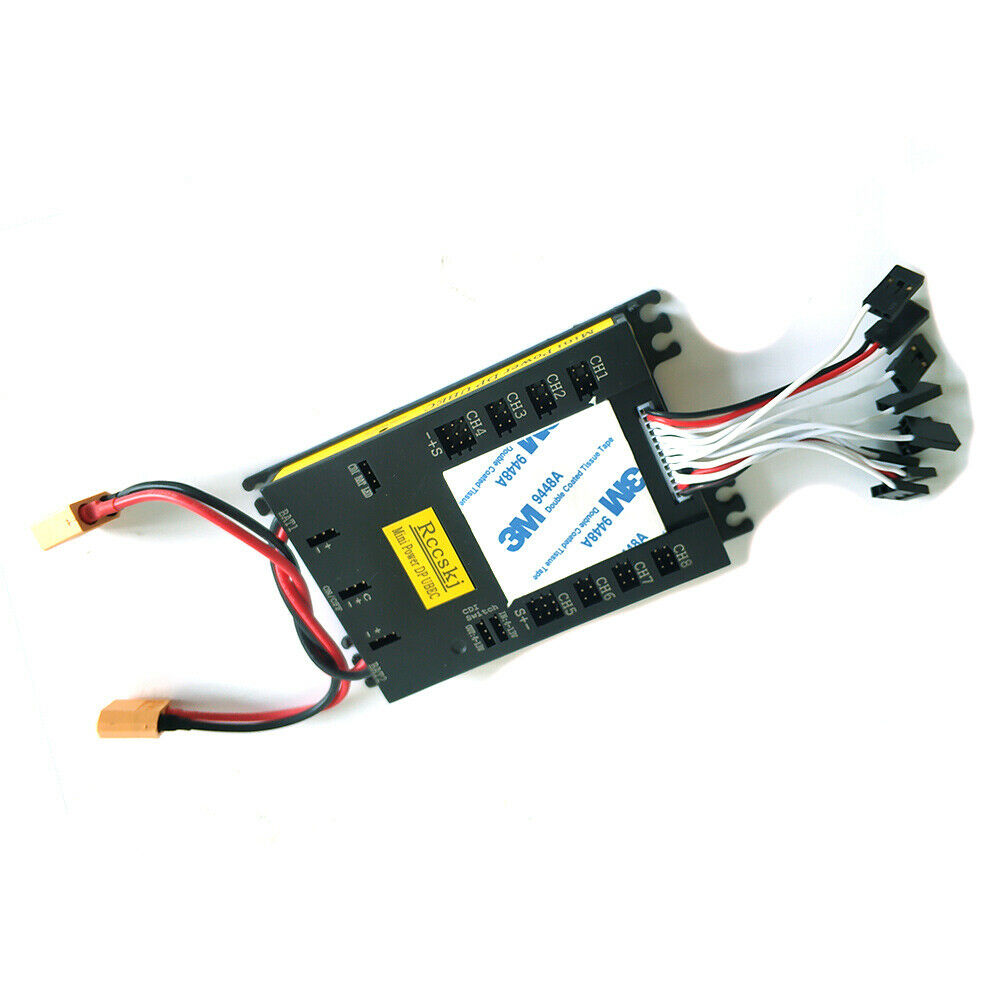 Rccskj E2103 Mini Servo Section Board w/ Ubec and CDI,Dual Power Boards/BEC