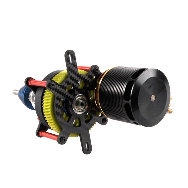 Contra Rotating Propeller Drive System for F3A