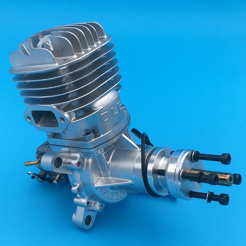 RC Model DLE65CC Gasoline Single Cylinder Two Strokes Natural Air ...
