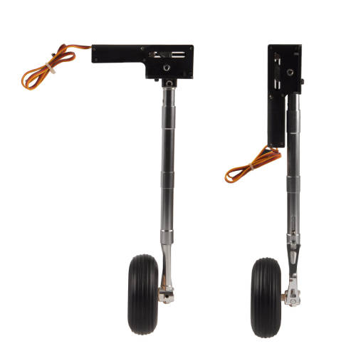 1 pair Electronic Retractable Landing Gears w/ Wheel 265mm for 10kg RC ...