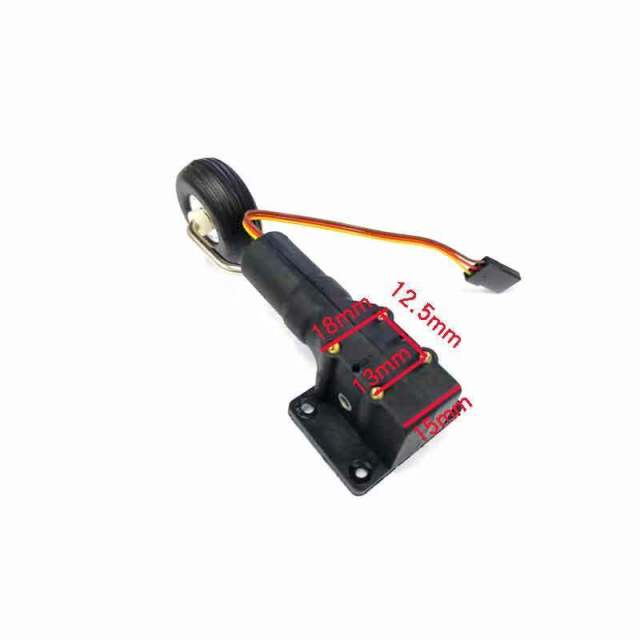 1pc Rear Electric Servoless Retracts Landing Gear w/ Wheel for 1.0m 2kg ...