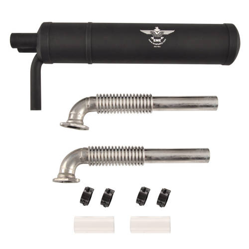 New Version Pitts Exhaust Muffler for DLE55 DLE55RA DA50 50cc Gas ...