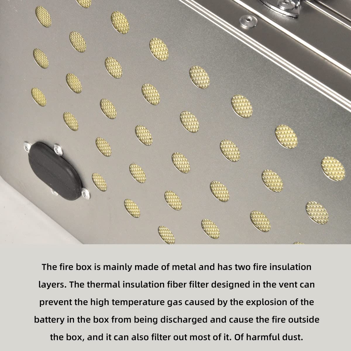 Bat-Safe-XXL LiPo Battery Charging Safe Box Silver