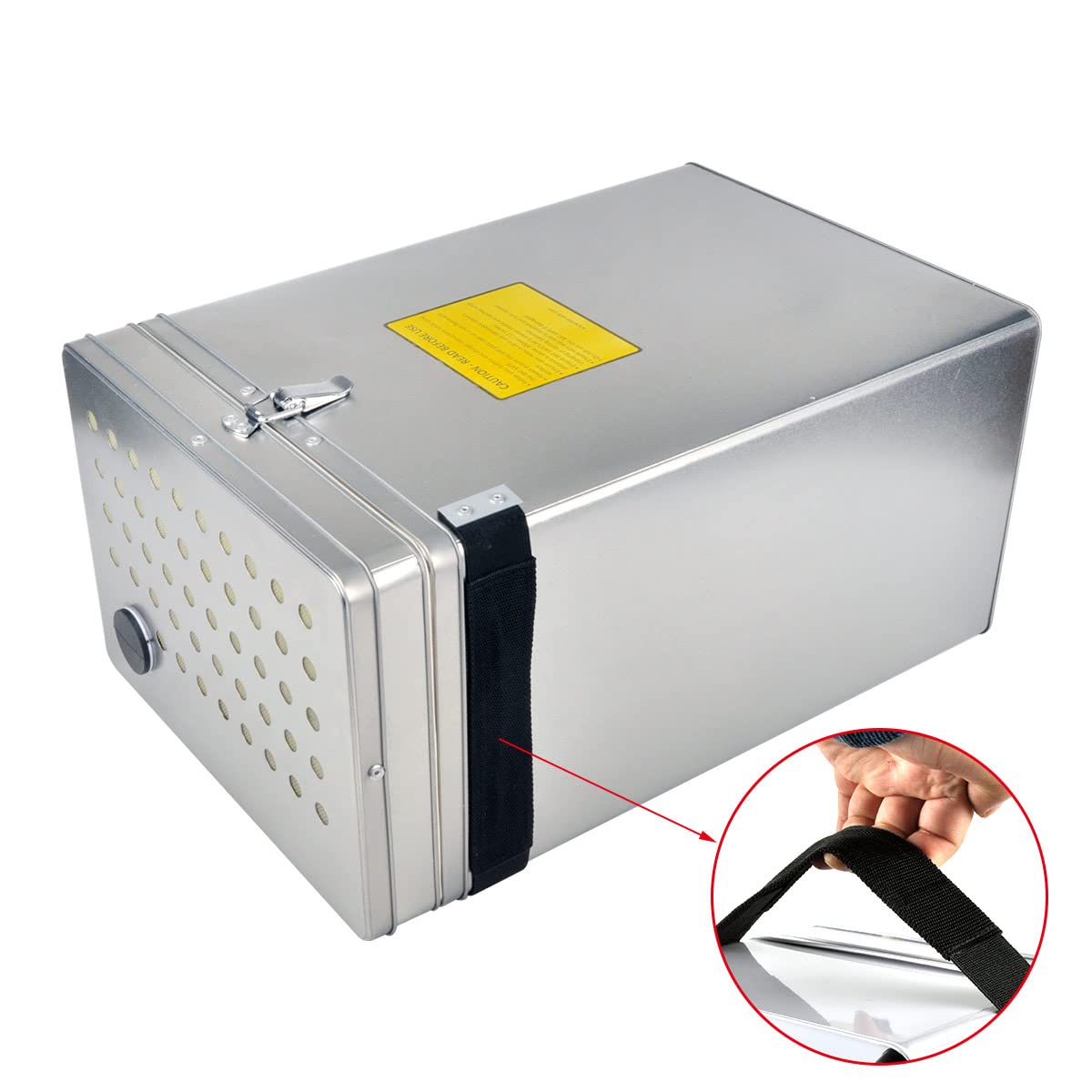 Bat Safe XL LiPo Battery Charging Safe Box Silver