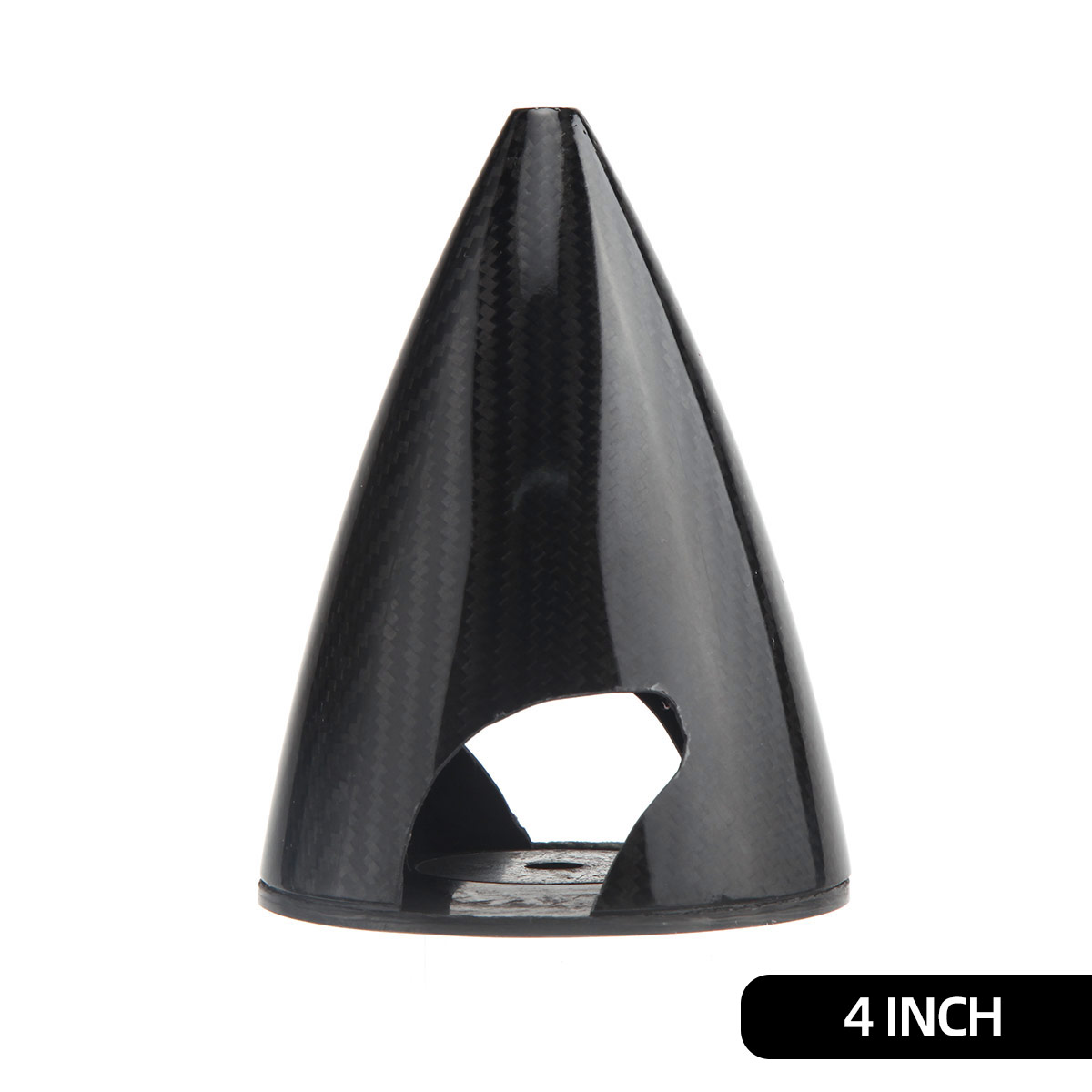 2inch to 6inch Cone Carbon Fiber Spinner W/ Carbonf Fiber Back Plate