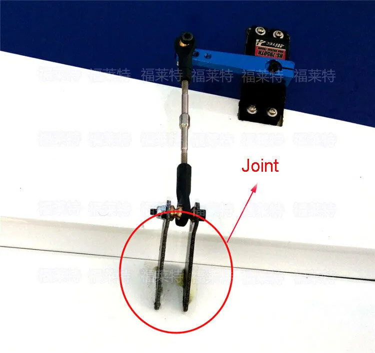 1 Pair Carbon Fiber Rudder Angle Piece Servo Push Rod Joint,Gift