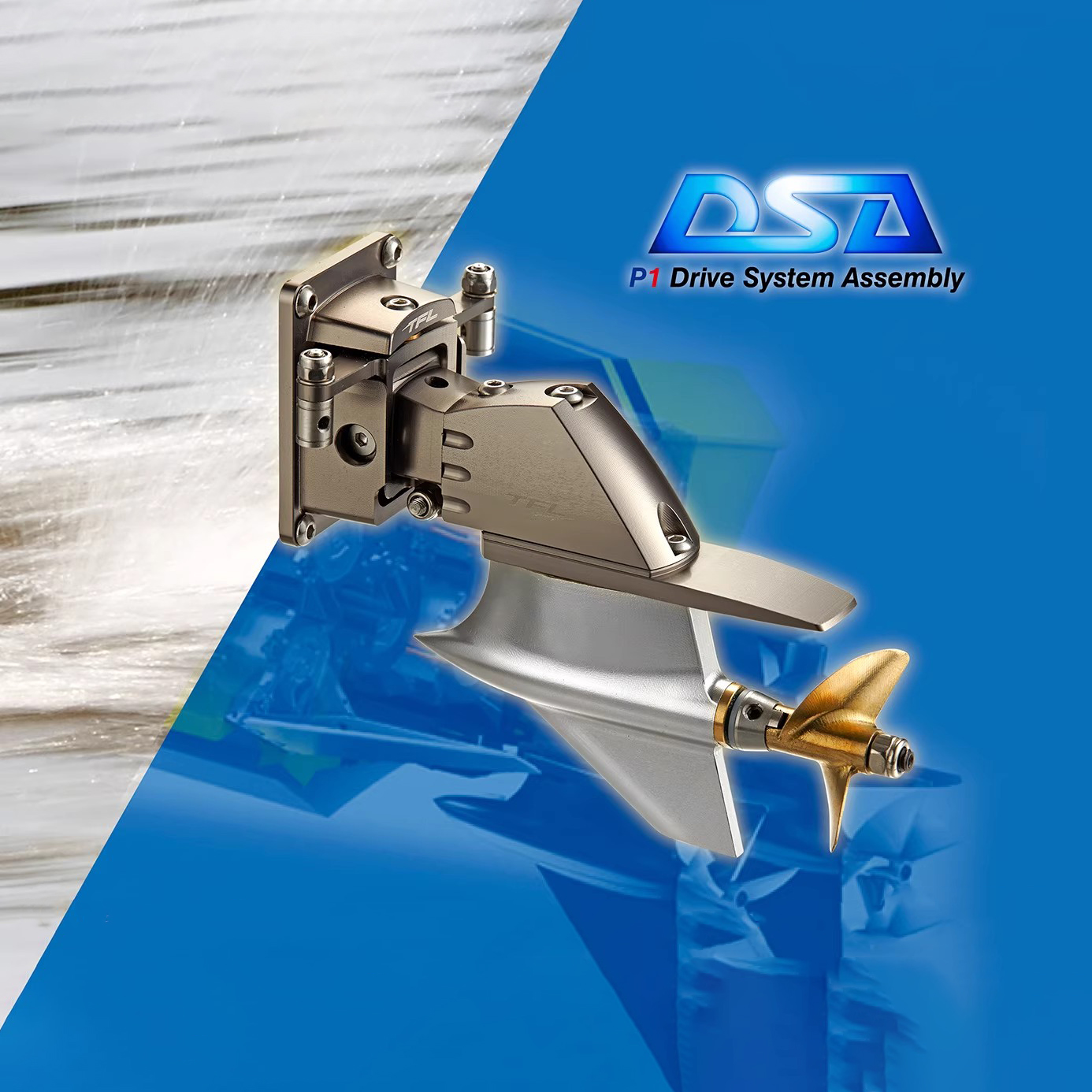 TFL RC Boat Accessories Inboard Drive System Assembly Suitable for RC ...