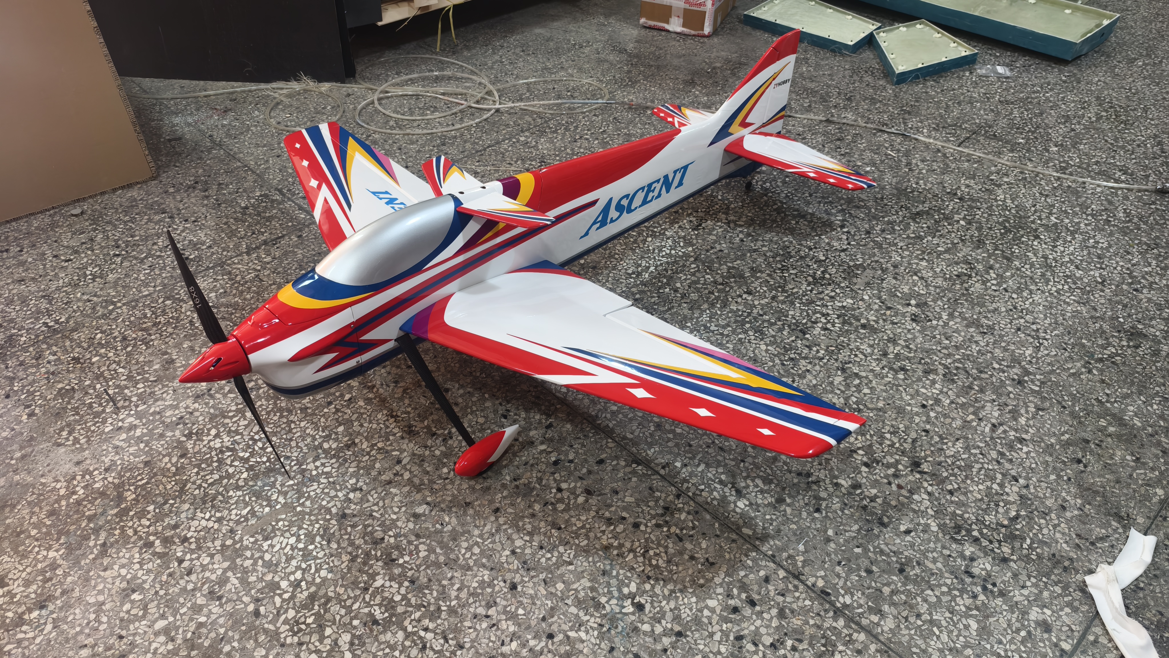 ELIXIR F3A M070 F3A-80 Composite Fuselage RC Airplane Scale Model KIT ...