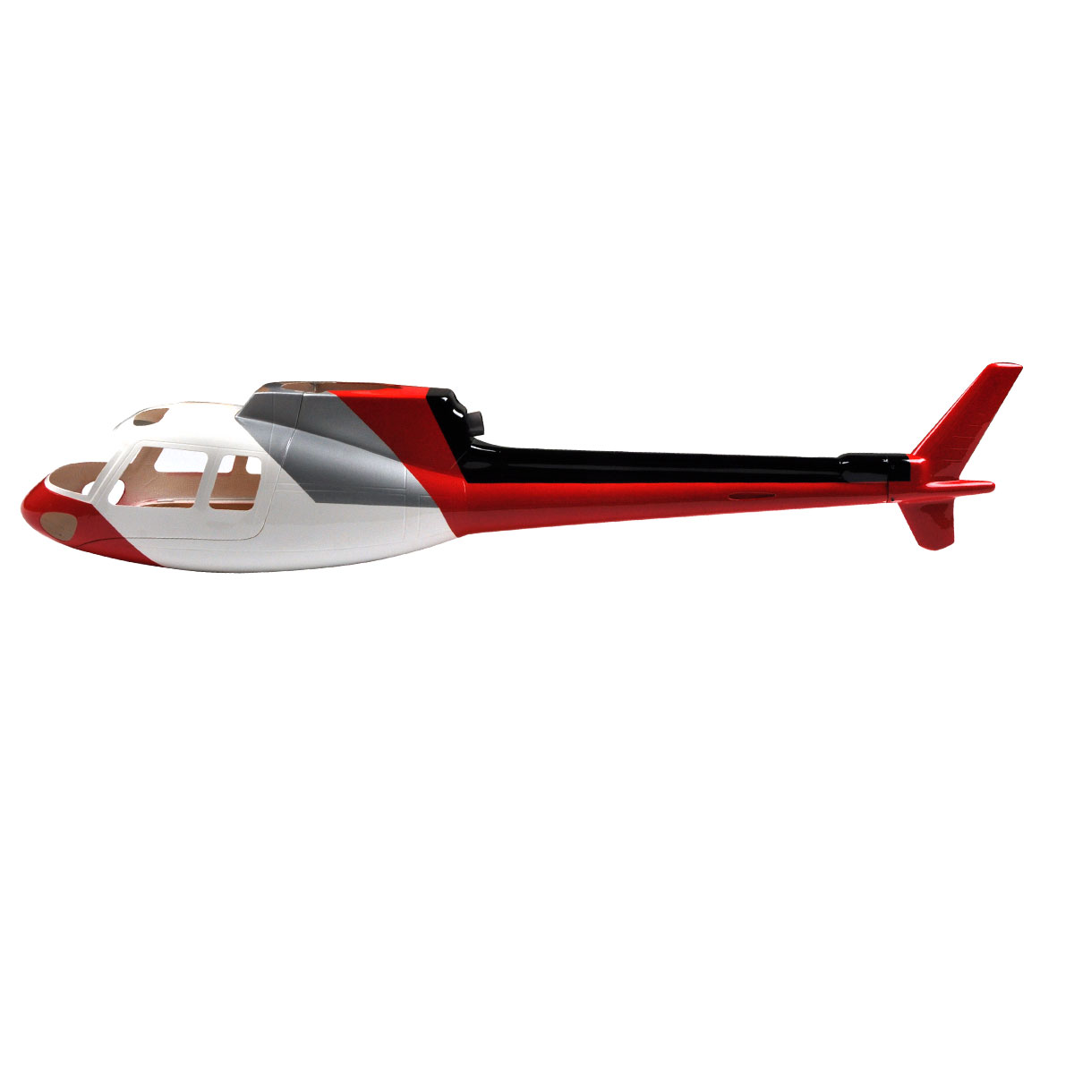 RC Helicopter Fuselage AS350 Ecureuil Painting 500 Size Fuselage ...