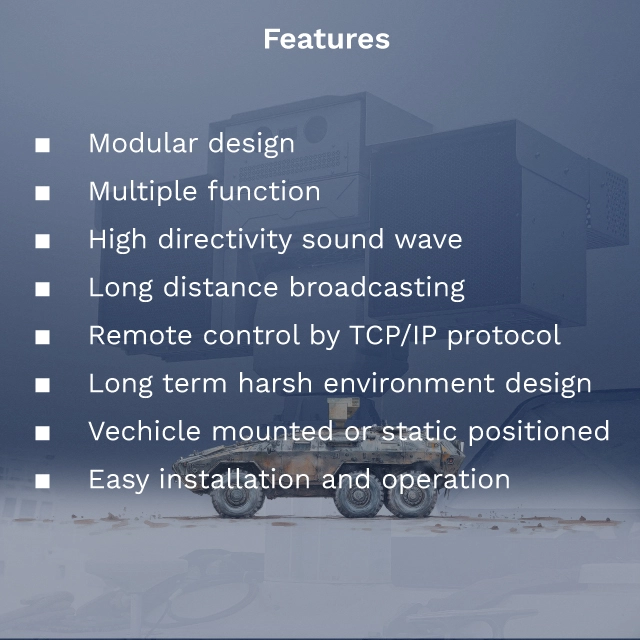 RH-20A Long Range Opto-acoustic Device Emergency Warning Vehicle ...