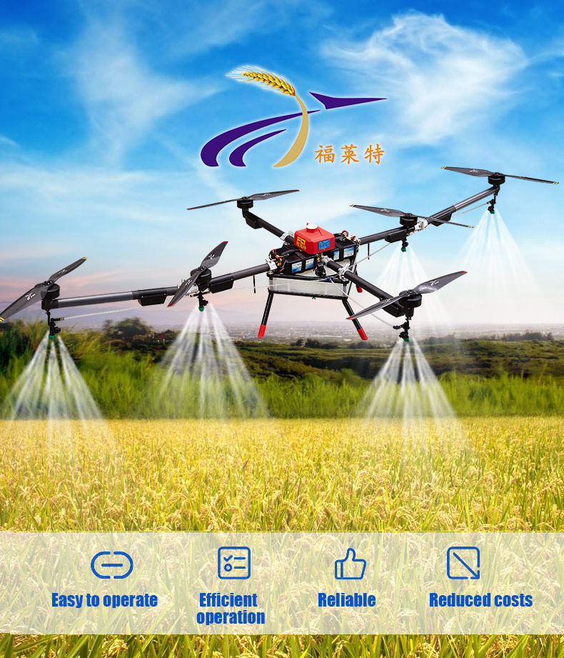 ZYHOBBY ZB20L-6 Machine Agriculture Plantation Drones 45 kg Long ...