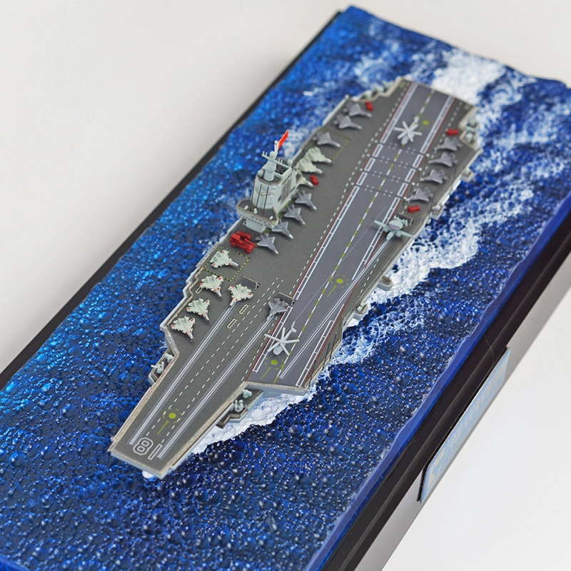 Fujian Ship Seascape Model Ornament