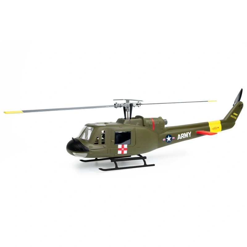FLYWING UH-1 V4 Helicopter M10N GPS Hovering Module 10 Channel Transmitter